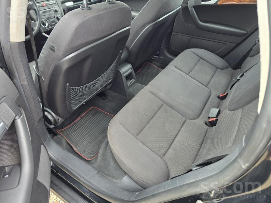 Black Audi A3 2005 in Cesis, with an engine capacity of 2.00 L and mileage of 306 thousand km for 1850 €, photo 11 on AUTOMOTO.COM.LV