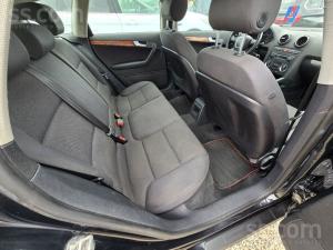 Black Audi A3 2005 in Cesis, with an engine capacity of 2.00 L and mileage of 306 thousand km for 1850 €, photo 12 on AUTOMOTO.COM.LV