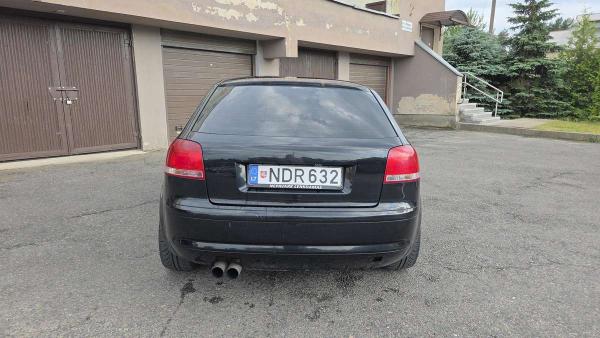 Black Audi A3 2005 in Vilnius, with an engine capacity of 3.18 L and mileage of 250 thousand km for 4250 €, photo 6 on AUTOMOTO.COM.LV