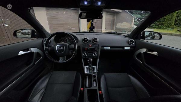 Black Audi A3 2005 in Vilnius, with an engine capacity of 3.18 L and mileage of 250 thousand km for 4250 €, photo 9 on AUTOMOTO.COM.LV