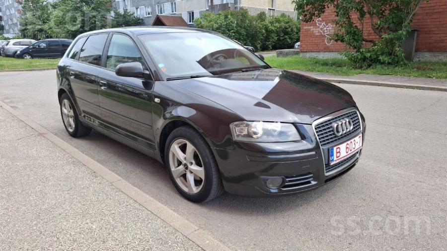 Melns Audi A3 2005 Daugavpils, ar dzinēja tilpumu 2.00 L un nobraukumu 308 tūkst. km par 2100 €, foto 4 vietnē AUTOMOTO.COM.LV