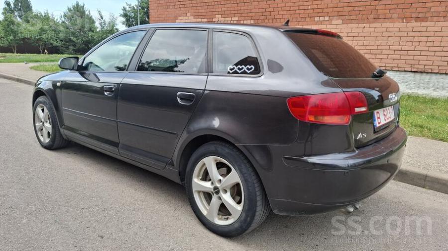Melns Audi A3 2005 Daugavpils, ar dzinēja tilpumu 2.00 L un nobraukumu 308 tūkst. km par 2100 €, foto 7 vietnē AUTOMOTO.COM.LV