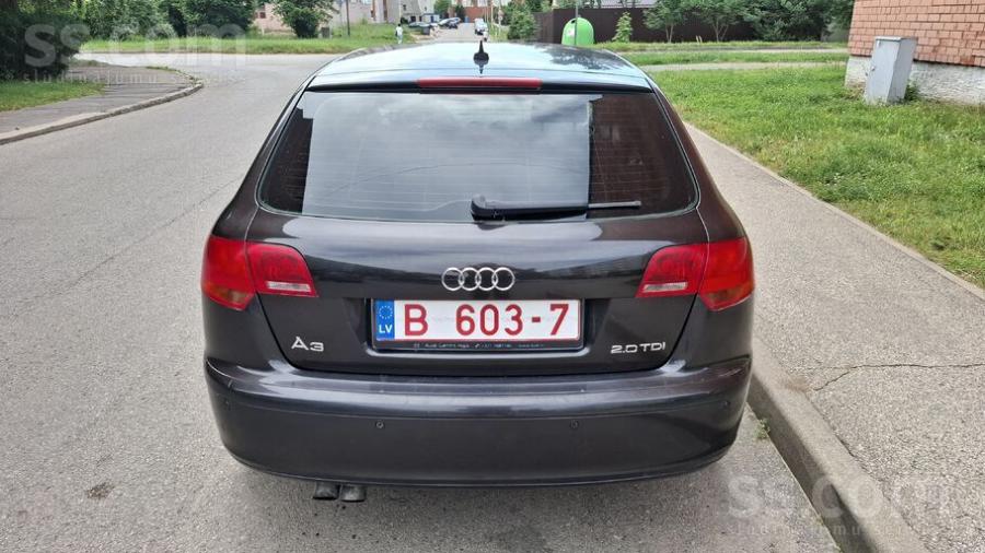 Melns Audi A3 2005 Daugavpils, ar dzinēja tilpumu 2.00 L un nobraukumu 308 tūkst. km par 2100 €, foto 8 vietnē AUTOMOTO.COM.LV