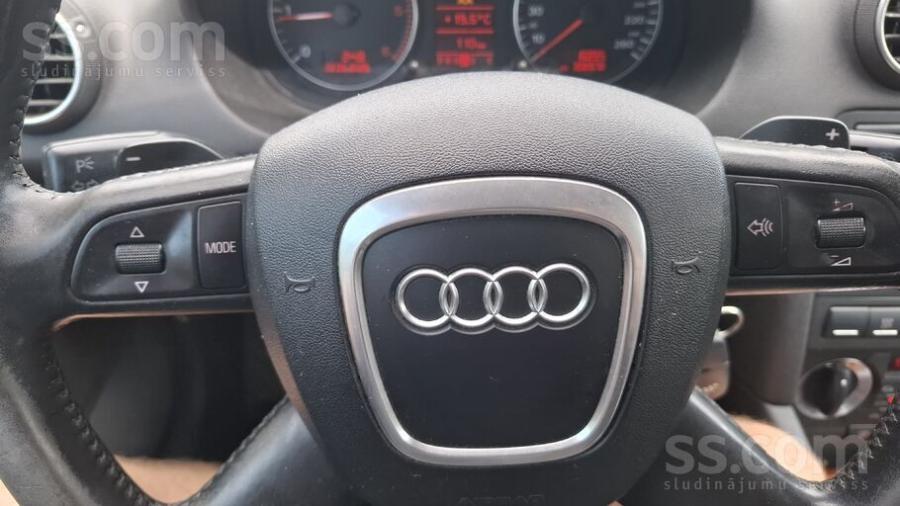 Melns Audi A3 2005 Daugavpils, ar dzinēja tilpumu 2.00 L un nobraukumu 308 tūkst. km par 2100 €, foto 13 vietnē AUTOMOTO.COM.LV