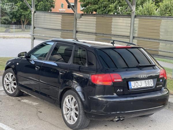 Black Audi A3 2005 in Radviliskis, with an engine capacity of 2.00 L and mileage of 251 thousand km for 2650 €, photo 4 on AUTOMOTO.COM.LV
