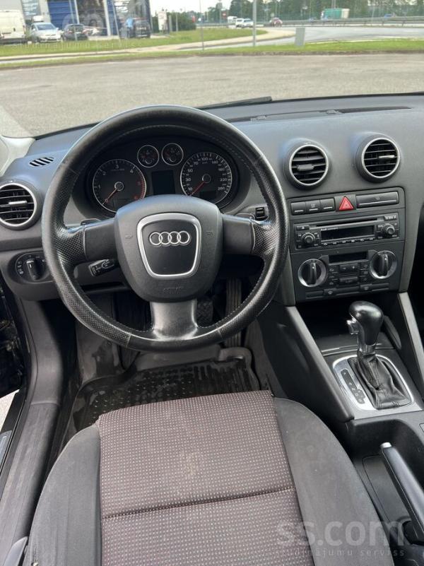 Melns Audi A3 2005 Rīga, ar dzinēja tilpumu 2.00 L un nobraukumu 312 tūkst. km par 2200 €, foto 10 vietnē AUTOMOTO.COM.LV
