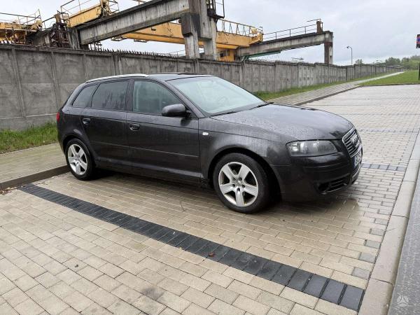 Melns Audi A3 2005 Viļņa, ar dzinēja tilpumu 2.00 L un nobraukumu 240 tūkst. km par 1300 €, foto 2 vietnē AUTOMOTO.COM.LV