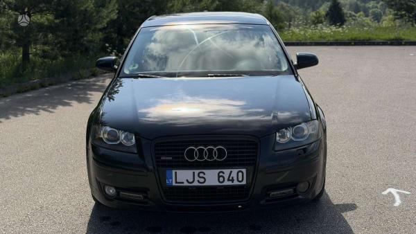 Melns Audi A3 2005 Ukmergė, ar dzinēja tilpumu 1.97 L un nobraukumu 340 tūkst. km par 1850 €, foto 2 vietnē AUTOMOTO.COM.LV