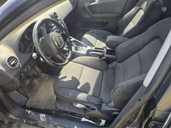 Black Audi A3 2005 in Vilnius, with an engine capacity of 1.97 L and mileage of 270 thousand km for 1500 €, photo 3 on AUTOMOTO.COM.LV