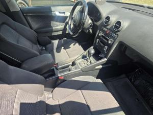 Black Audi A3 2005 in Vilnius, with an engine capacity of 1.97 L and mileage of 270 thousand km for 1500 €, photo 5 on AUTOMOTO.COM.LV