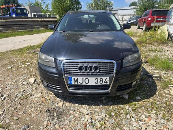 Black Audi A3 2005 in Vilnius, with an engine capacity of 1.97 L and mileage of 270 thousand km for 1500 €, photo 7 on AUTOMOTO.COM.LV