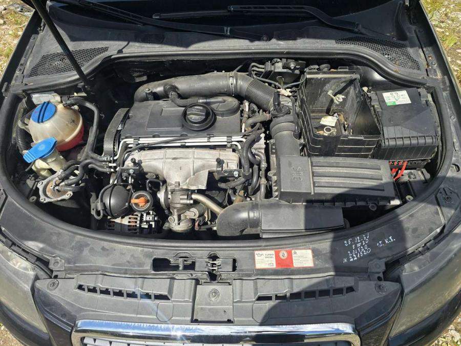 Black Audi A3 2005 in Vilnius, with an engine capacity of 1.97 L and mileage of 270 thousand km for 1500 €, photo 11 on AUTOMOTO.COM.LV