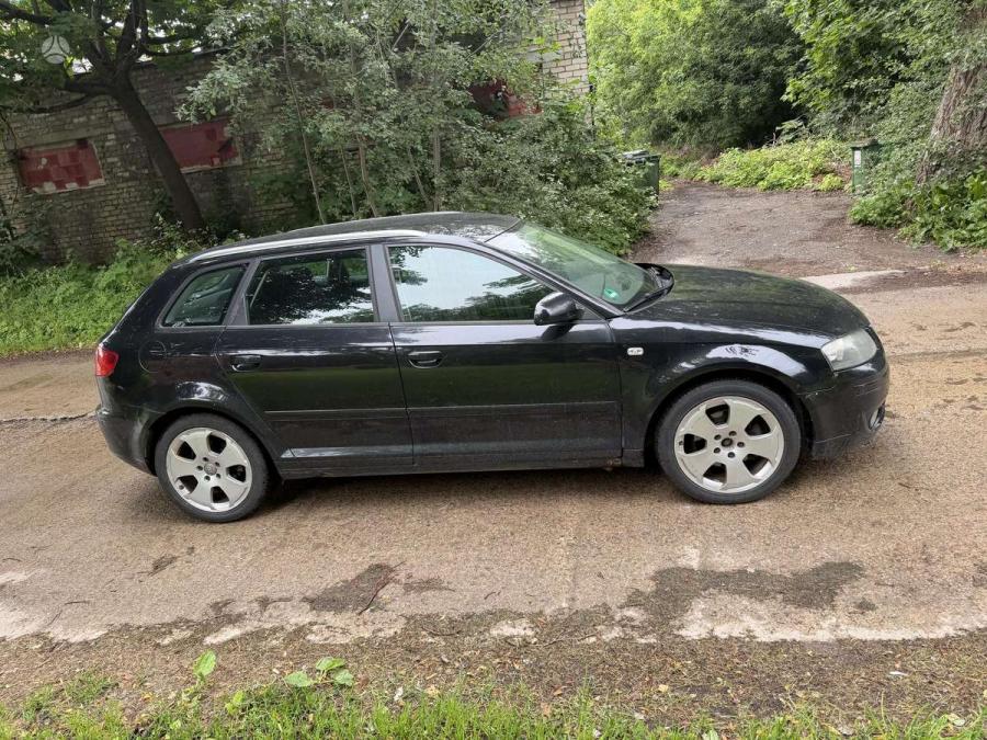 Melns Audi A3 2005 Kauņa, ar dzinēja tilpumu 1.97 L un nobraukumu 454 tūkst. km par 1550 €, foto 5 vietnē AUTOMOTO.COM.LV