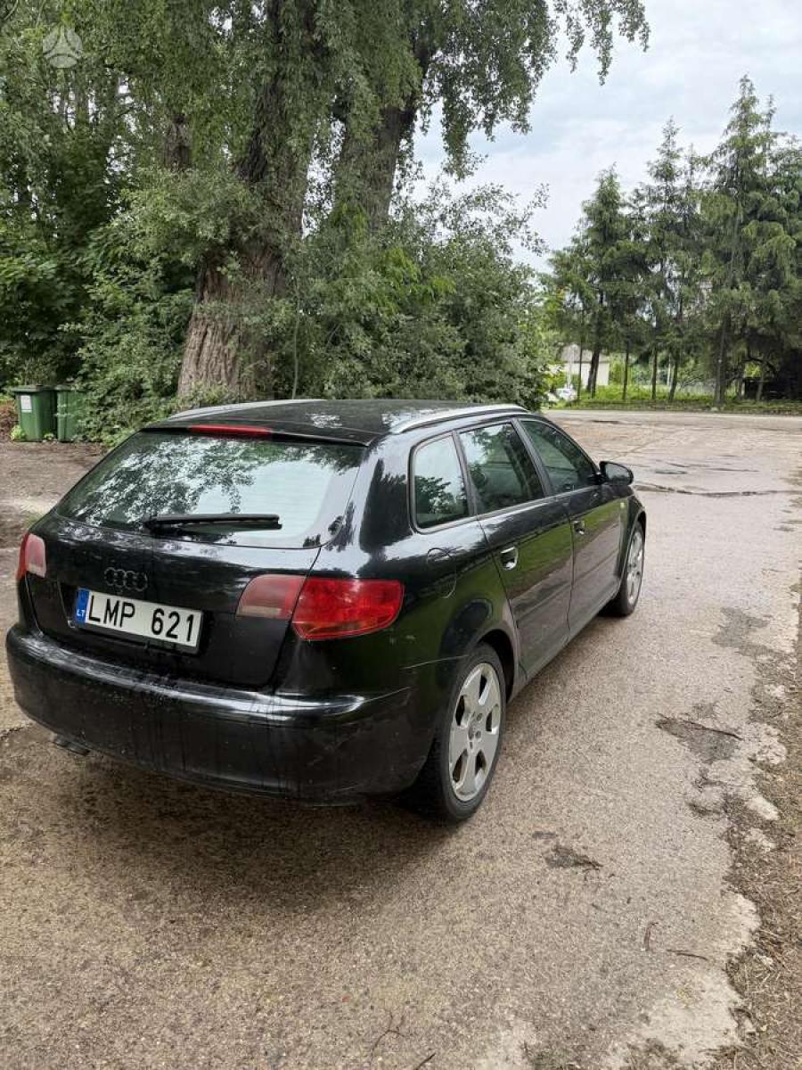 Melns Audi A3 2005 Kauņa, ar dzinēja tilpumu 1.97 L un nobraukumu 454 tūkst. km par 1550 €, foto 6 vietnē AUTOMOTO.COM.LV