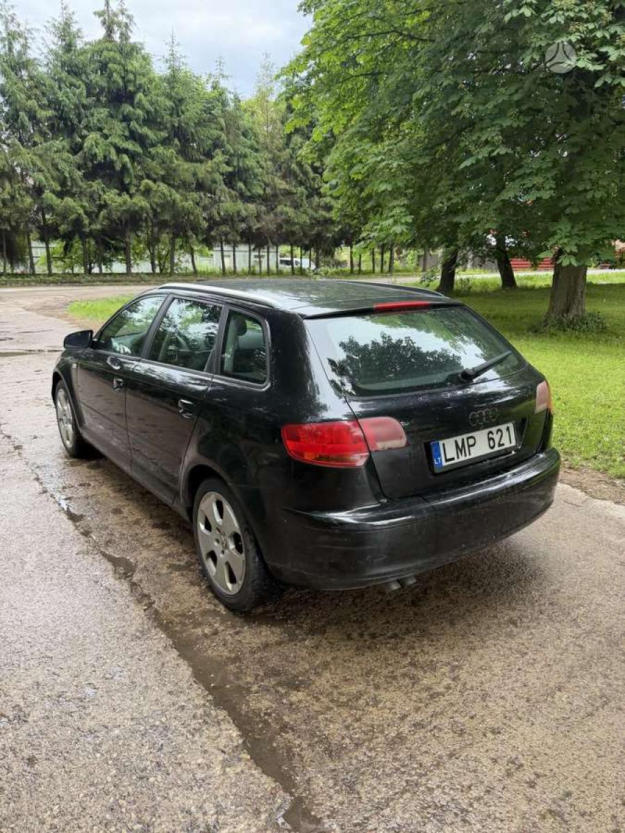 Melns Audi A3 2005 Kauņa, ar dzinēja tilpumu 1.97 L un nobraukumu 454 tūkst. km par 1550 €, foto 8 vietnē AUTOMOTO.COM.LV