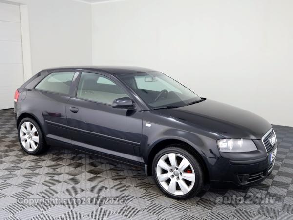 Black Audi A3 2005 in Tallinn, with an engine capacity of 1.60 L and mileage of 258 thousand km for 699 €, photo 1 on AUTOMOTO.COM.LV