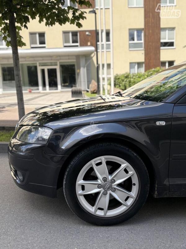 Black Audi A3 2005 in Vilnius, with an engine capacity of 1.90 L and mileage of 343 thousand km for 1500 €, photo 4 on AUTOMOTO.COM.LV
