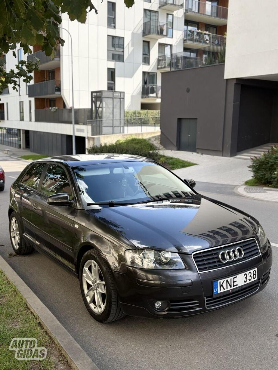 Black Audi A3 2005 in Vilnius, with an engine capacity of 1.90 L and mileage of 343 thousand km for 1500 €, photo 1 on AUTOMOTO.COM.LV