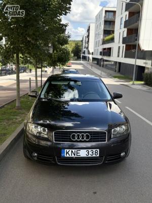 Black Audi A3 2005 in Vilnius, with an engine capacity of 1.90 L and mileage of 343 thousand km for 1500 €, photo 3 on AUTOMOTO.COM.LV
