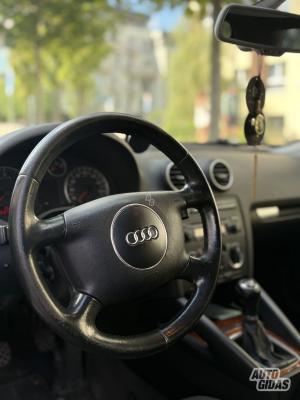 Black Audi A3 2005 in Vilnius, with an engine capacity of 1.90 L and mileage of 343 thousand km for 1500 €, photo 15 on AUTOMOTO.COM.LV