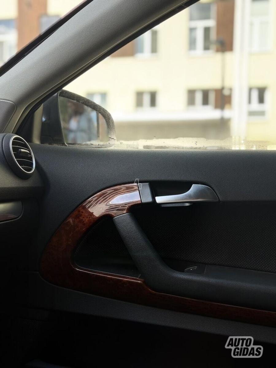 Black Audi A3 2005 in Vilnius, with an engine capacity of 1.90 L and mileage of 343 thousand km for 1500 €, photo 16 on AUTOMOTO.COM.LV