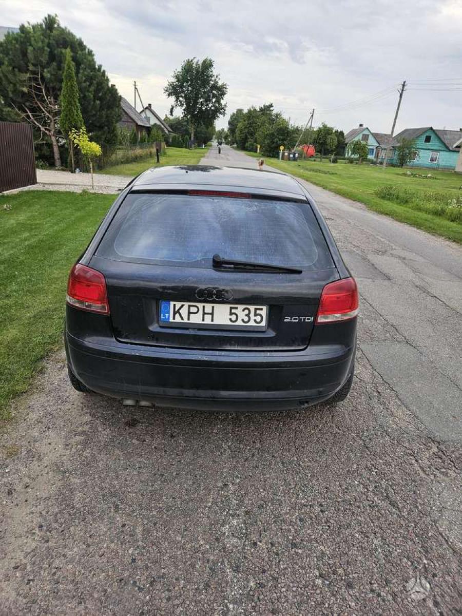 Melns Audi A3 2005 Kėdainiai, ar dzinēja tilpumu 1.97 L un nobraukumu 309 tūkst. km par 500 €, foto 5 vietnē AUTOMOTO.COM.LV