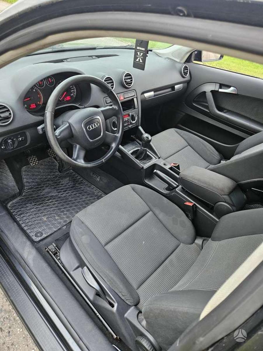 Melns Audi A3 2005 Kėdainiai, ar dzinēja tilpumu 1.97 L un nobraukumu 309 tūkst. km par 500 €, foto 6 vietnē AUTOMOTO.COM.LV