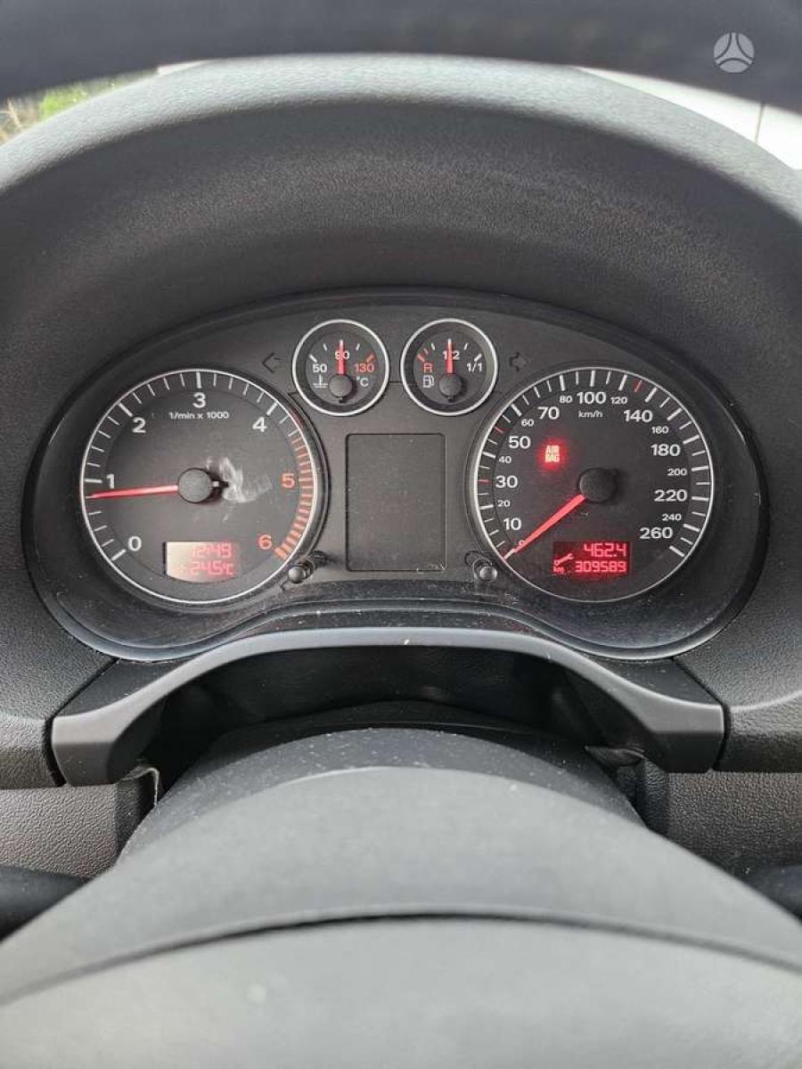 Melns Audi A3 2005 Kėdainiai, ar dzinēja tilpumu 1.97 L un nobraukumu 309 tūkst. km par 500 €, foto 7 vietnē AUTOMOTO.COM.LV