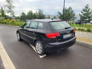 Melns Audi A3 2005 Viļņa, ar dzinēja tilpumu 1.90 L un nobraukumu 308 tūkst. km par 2150 €, foto 7 vietnē AUTOMOTO.COM.LV