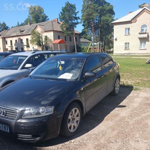 Черный Ауди А3 2005 в Добеле, объемом двигателя 2.00 л и пробегом 446 тыс. км за 1300 €, фото 1 на AUTOMOTO.COM.LV
