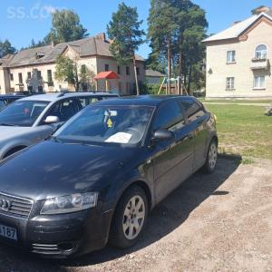 Melns Audi A3 2005 Dobele, ar dzinēja tilpumu 2.00 L un nobraukumu 446 tūkst. km par 1300 €, foto  vietnē AUTOMOTO.COM.LV
