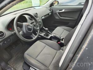 Black Audi A3 2005 in Riga, with an engine capacity of 2.00 L and mileage of 246 thousand km for 2050 €, photo 7 on AUTOMOTO.COM.LV
