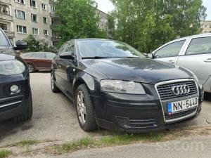 Black Audi A3 2005 in Riga, with an engine capacity of 2.00 L and mileage of 246 thousand km for 2050 €, photo 8 on AUTOMOTO.COM.LV