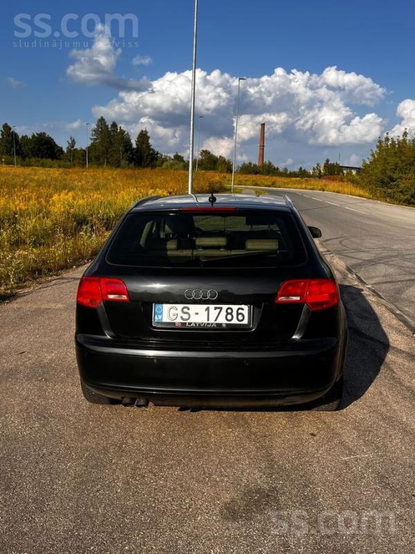 Black Audi A3 2005 in Rezekne, with an engine capacity of 2.00 L and mileage of 375 thousand km for 2500 €, photo 5 on AUTOMOTO.COM.LV