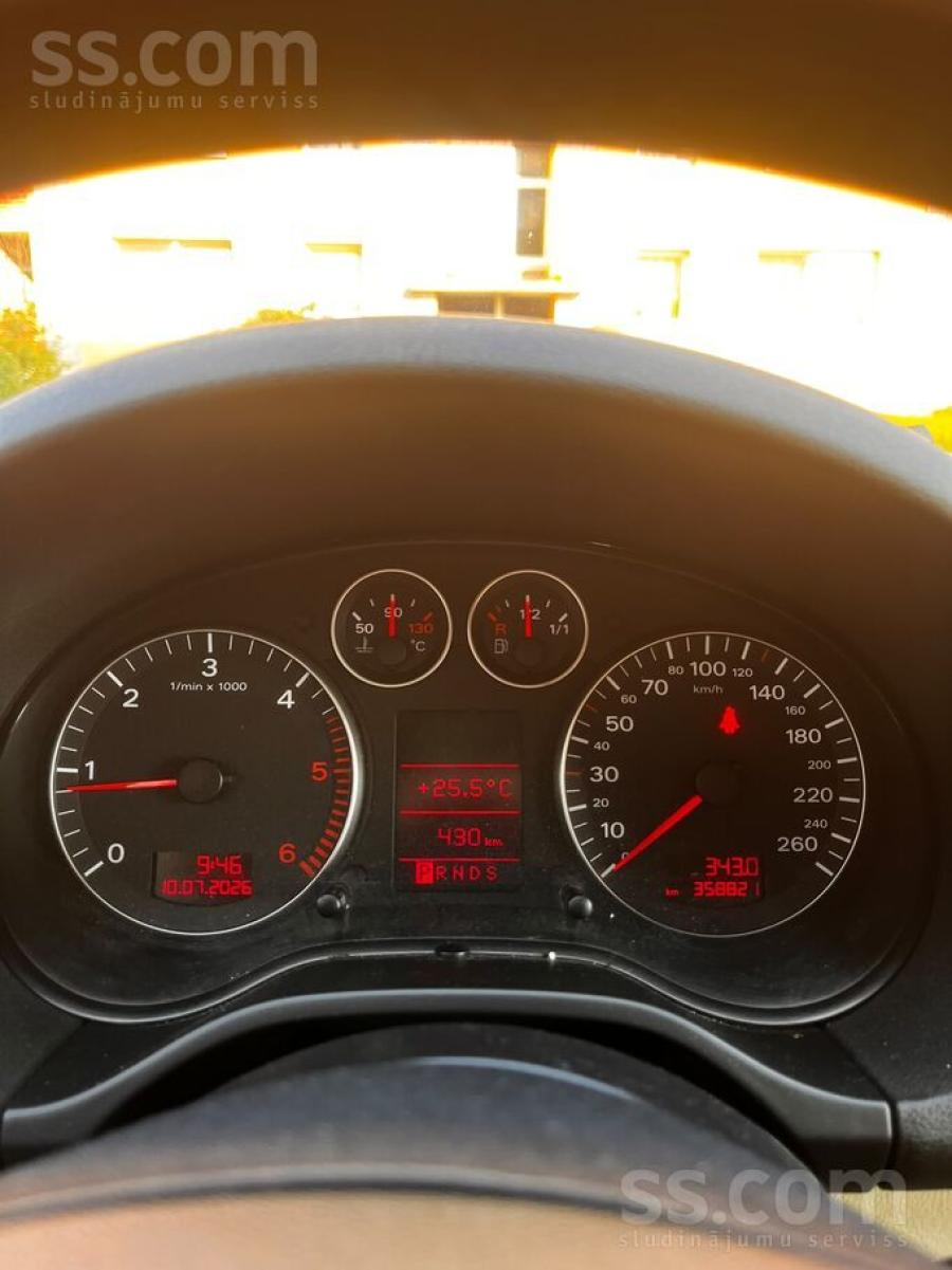 Melns Audi A3 2005 Rēzekne, ar dzinēja tilpumu 2.00 L un nobraukumu 375 tūkst. km par 2500 €, foto 9 vietnē AUTOMOTO.COM.LV