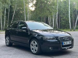 Melns Audi A3 2005 Alīta, ar dzinēja tilpumu 1.97 L un nobraukumu 215 tūkst. km par 2500 €, foto  vietnē AUTOMOTO.COM.LV
