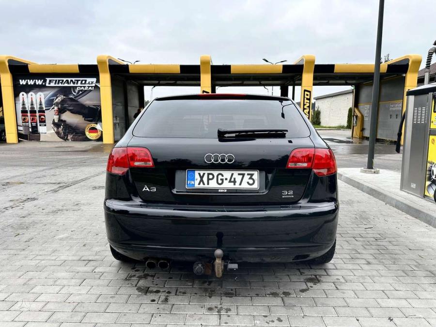 Черный Ауди А3 2005 в Каунас, объемом двигателя 3.19 л и пробегом 380 тыс. км за 3300 €, фото 6 на AUTOMOTO.COM.LV