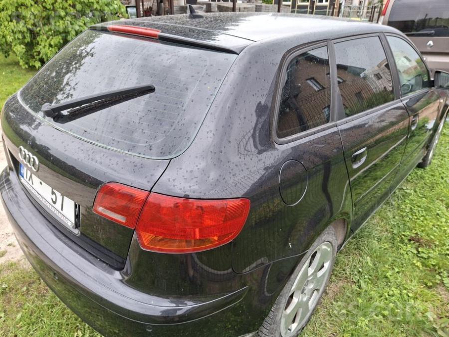 Melns Audi A3 2005 Jelgava, ar dzinēja tilpumu 2.00 L un nobraukumu 308 tūkst. km par 2500 €, foto 6 vietnē AUTOMOTO.COM.LV