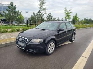 Черный Ауди А3 2005 в Вильнюс, объемом двигателя 1.90 л и пробегом 308 тыс. км за 2150 €, фото 4 на AUTOMOTO.COM.LV