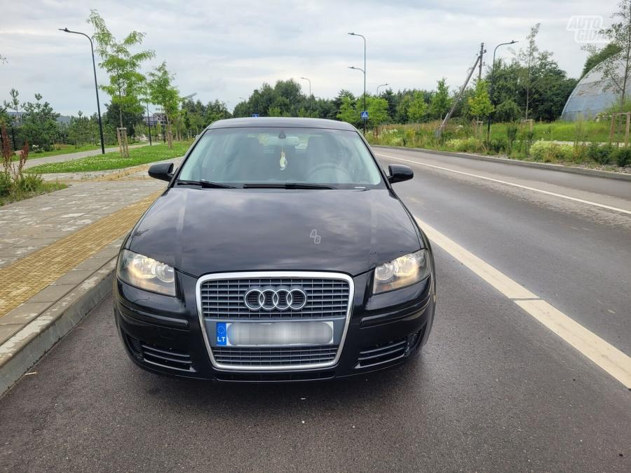 Черный Ауди А3 2005 в Вильнюс, объемом двигателя 1.90 л и пробегом 308 тыс. км за 2150 €, фото 5 на AUTOMOTO.COM.LV