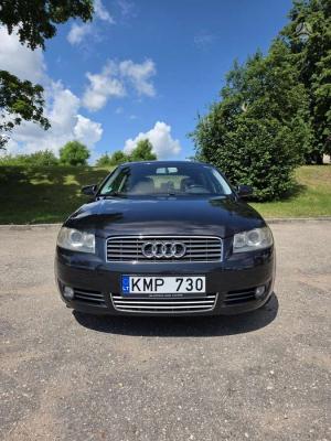 Melns Audi A3 2005 Kauņa, ar dzinēja tilpumu 1.97 L un nobraukumu 306 tūkst. km par 2750 €, foto  vietnē AUTOMOTO.COM.LV