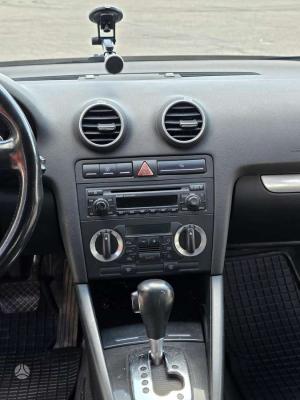 Black Audi A3 2005 in Kaunas, with an engine capacity of 1.97 L and mileage of 306 thousand km for 2750 €, photo 7 on AUTOMOTO.COM.LV