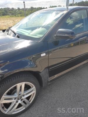 Black Audi A3 2005 in Riga, with an engine capacity of 1.90 L and mileage of 285 thousand km for 1550 €, photo 8 on AUTOMOTO.COM.LV