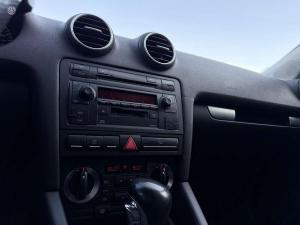 Black Audi A3 2005 in Kaunas, with an engine capacity of 2.00 L and mileage of 30 thousand km for 3000 €, photo 12 on AUTOMOTO.COM.LV