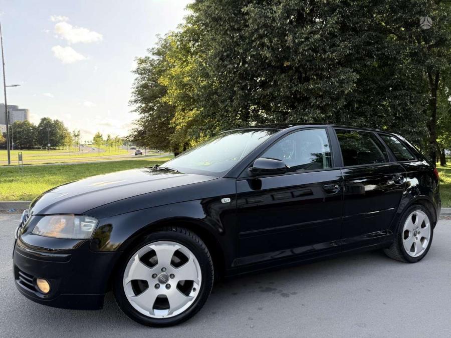 Black Audi A3 2005 in Kaunas, with an engine capacity of 2.00 L and mileage of 30 thousand km for 3000 €, photo 18 on AUTOMOTO.COM.LV
