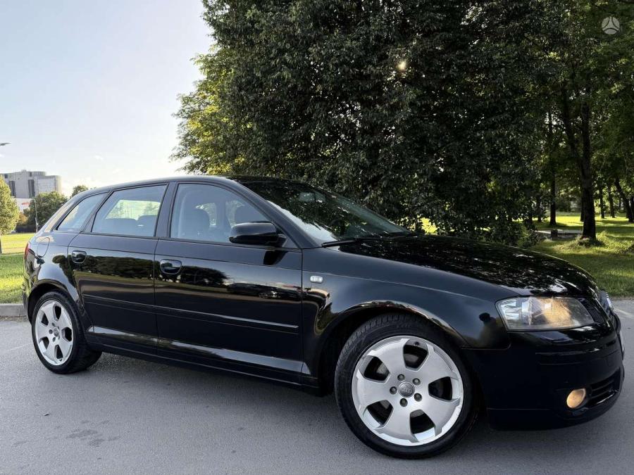 Black Audi A3 2005 in Kaunas, with an engine capacity of 2.00 L and mileage of 30 thousand km for 3000 €, photo 19 on AUTOMOTO.COM.LV