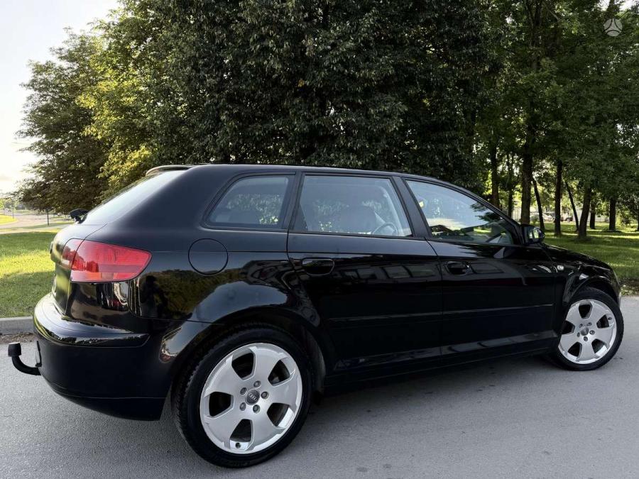 Black Audi A3 2005 in Kaunas, with an engine capacity of 2.00 L and mileage of 30 thousand km for 3000 €, photo 21 on AUTOMOTO.COM.LV
