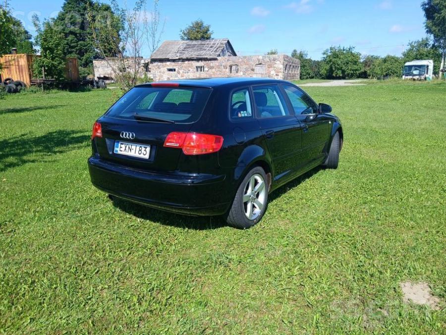 Melns Audi A3 2005 Jēkabpils, ar dzinēja tilpumu 1.60 L un nobraukumu 241 tūkst. km par 1800 €, foto 5 vietnē AUTOMOTO.COM.LV
