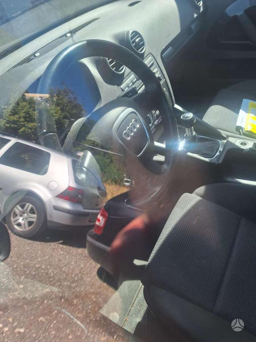 Melns Audi A3 2005 Utena, ar dzinēja tilpumu 1.60 L un nobraukumu 230 tūkst. km par 2150 €, foto 6 vietnē AUTOMOTO.COM.LV