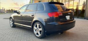 Black Audi A3 2005 in Vilnius, with an engine capacity of 1.98 L and mileage of 352 thousand km for 2350 €, photo 5 on AUTOMOTO.COM.LV